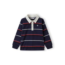MINOTI Shirt boy size 110/116 Dark blue / Red / Black / White