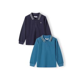 MINOTI Poloshirt Jungen Gr&ouml;&szlig;e 104/110 navy / cyanblau