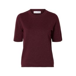 Selected Pullover 'SLFLURA' Damen Gr&ouml;&szlig;e L aubergine