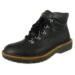 El Naturalista Schn&uuml;rstiefelette 'Volcano' Damen Gr&ouml;&szlig;e 39 schwarz Winterschuhe