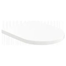 Villeroy & Boch Villeroy & Boch Subway 3.0 WC-Sitz, oval, SoftClose, QuickRelease, 374x438x42mm, 8M42S1R7, Farbe: Pure Black