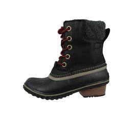 Sorel Winterstiefel 'Slimpack Lace II' Damen Gr&ouml;&szlig;e 40 khaki / schwarz