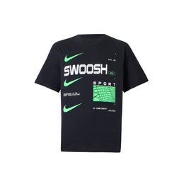 Nike Sportswear T-Shirt 'M90 SWOOSH' Herren Gr&ouml;&szlig;e S hellgr&uuml;n / schwarz / wei&szlig;