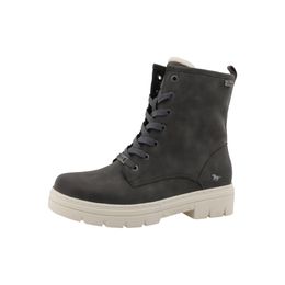 Mustang Schn&uuml;rstiefelette Damen Gr&ouml;&szlig;e 42 dunkelgrau Winterschuhe