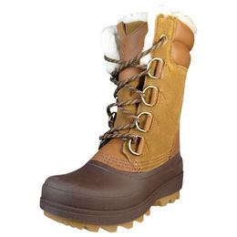 Kamik Boots Damen Gr&ouml;&szlig;e 38 sand / dunkelbraun Winterschuhe