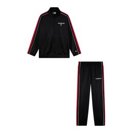 Champion Authentic Athletic Apparel Jogginganzug Jungen Gr&ouml;&szlig;e 140 rot / schwarz / wei&szlig;