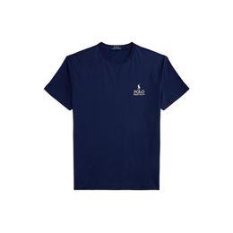 Polo Ralph Lauren T-Shirt Herren Gr&ouml;&szlig;e L marine / wei&szlig;