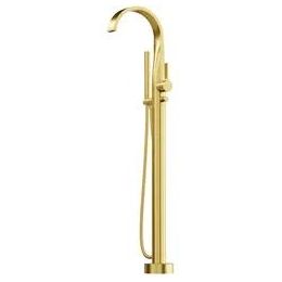 Steinberg Serie 280 Wannenarmatur, freistehend, H&ouml;he: 1036mm, Ausladung 221mm, 2801162BG, Farbe: Brushed Gold