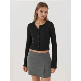 Hiccup Strickjacke Damen Gr&ouml;&szlig;e XS/S schwarz