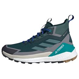adidas terrex Boots 'Free Hiker 2.0' Herren Gr&ouml;&szlig;e 49/49.5 grau / jade / dunkelgr&uuml;n