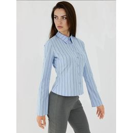 Hiccup Bluse Damen Gr&ouml;&szlig;e XXS marine / hellblau