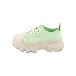 Buffalo Sneaker Damen Gr&ouml;&szlig;e 37 limette / wei&szlig; Sommerschuhe