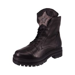 Mjus Schn&uuml;rstiefelette Damen Gr&ouml;&szlig;e 40 schwarz Winterschuhe