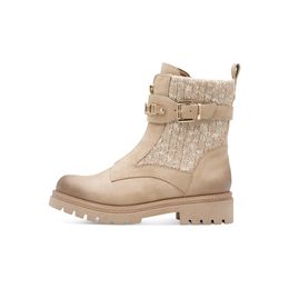 Marco Tozzi Stiefelette Damen Gr&ouml;&szlig;e 39 beige / beigemeliert Winterschuhe