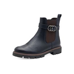 Marco Tozzi Stiefelette Damen Gr&ouml;&szlig;e 39 marine / schoko Winterschuhe