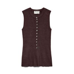 V&eacute;ro Moda Vero Moda Strickweste 'AWUKINO' Damen Gr&ouml;&szlig;e XS braun