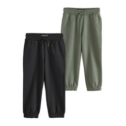 next Jogginghose Jungen Gr&ouml;&szlig;e 98 oliv / schwarz