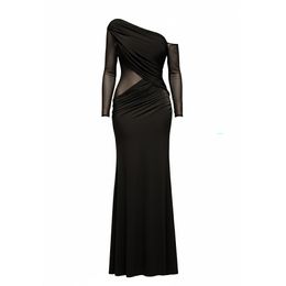 Goddiva Kleid Damen Gr&ouml;&szlig;e 44 schwarz Winterkleid