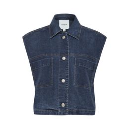 Soaked in Luxury Weste 'Calianna' Damen Gr&ouml;&szlig;e XS blue denim / dunkelblau