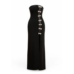 Goddiva Etuikleid Damen Gr&ouml;&szlig;e 38 beige / schwarz Winterkleid