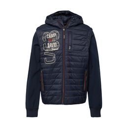CAMP DAVID Jacke Herren Gr&ouml;&szlig;e L marine / dunkelrot / wei&szlig;