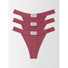 Douvos Contour String Damen Gr&ouml;&szlig;e XS altrosa