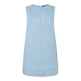 Pieces Kleid 'PCFlora' Damen Gr&ouml;&szlig;e 36 blue denim Winterkleid