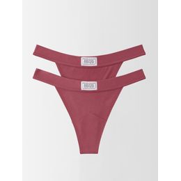 Douvos Contour String Damen Gr&ouml;&szlig;e XXXL altrosa