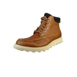 Sorel Lace-Up Boots 'Madson II' male size 43 Caramel / Black