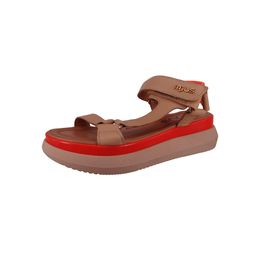 Mjus Sandalen Damen Gr&ouml;&szlig;e 39 braun / rot