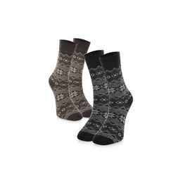 Crea Socks Socken 'Winter' Herren Gr&ouml;&szlig;e 41/46 bunt