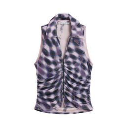 Desigual Shirt Damen Gr&ouml;&szlig;e S blau / mauve / wei&szlig;