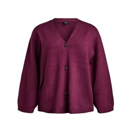 ZIZZI Strickjacke 'MZOE' Damen Gr&ouml;&szlig;e 11XL/12XL weinrot