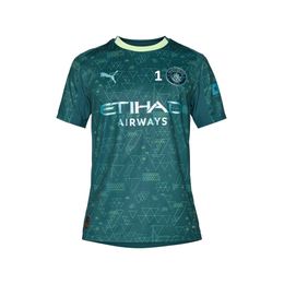 Puma Trikot 'MCFC 4th' Herren Gr&ouml;&szlig;e M hellblau / smaragd / apfel / wei&szlig;
