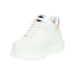 Buffalo Sneaker 'Corin' Damen Gr&ouml;&szlig;e 39 hellblau / limone / rosa / wei&szlig;