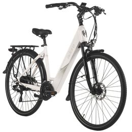 Adore Adore E-Trekkingbike 28" Alu Trekking E-Bike ATR-180 Heckmotor 50NM / 15Ah Glacier White