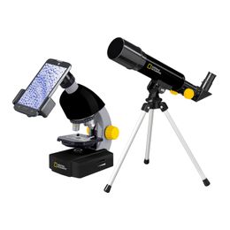 National Geographic Astronomie- und Mikroskopie-Set, mit viel Zubehör