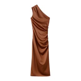 Mango Abendkleid 'Safron' Damen Gr&ouml;&szlig;e 40 rostrot Winterkleid