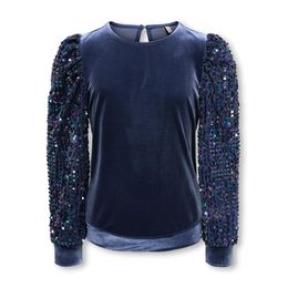 Only Girls Sweatshirt 'KOGConfidence' M&auml;dchen Gr&ouml;&szlig;e 158/164 blau