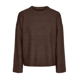Pieces Pullover 'PCAna' Damen Gr&ouml;&szlig;e S dunkelbraun