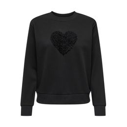 Jacqueline de Yong JDY Sweatshirt 'JDYParis' Damen Gr&ouml;&szlig;e XL schwarz