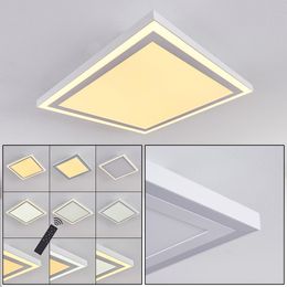 hofstein Salamo LED Panel Wei&szlig;, 2-flammig