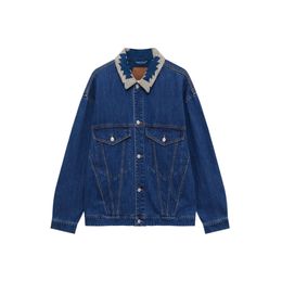 Pull&Bear Pull&bear Jacke Herren Gr&ouml;&szlig;e M beige / blue denim