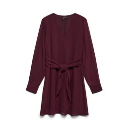 V&eacute;ro Moda Vero Moda Kleid 'VMPearl' Damen Gr&ouml;&szlig;e 38 bordeaux Winterkleid
