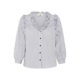 Karen Simonsen Karen By Simonsen Bluse 'Beatrice ' Damen Gr&ouml;&szlig;e L schwarz / wei&szlig;