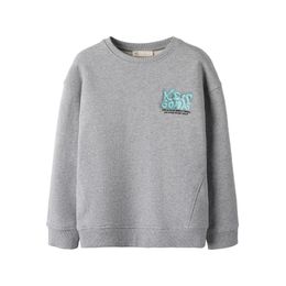 name it Sweatshirt Jungen Gr&ouml;&szlig;e 116 graumeliert