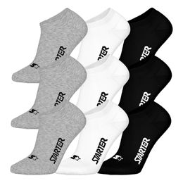 starters Starter Socken Damen Gr&ouml;&szlig;e 43/46 grau / schwarz / wei&szlig;