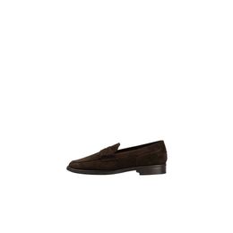 Scalpers Sclondon Suede Loafer Shoes ' ' Herren Gr&ouml;&szlig;e 46 braun / dunkelbraun