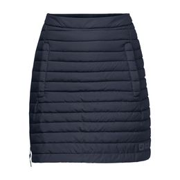 A-Linien-Rock Jack Wolfskin "ICEGUARD SKIRT W", Damen, Gr. M (38/40), night, blau, OBERSTOFF 100% POLYESTER FUTTER 100% POLYESTER FÜLLUNG 100% POLYESTER, Röcke