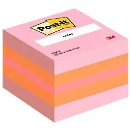 Post-it Haftnotizenw&uuml;rfel 51 x 51 mm Farbig sortiert 400 Blatt
